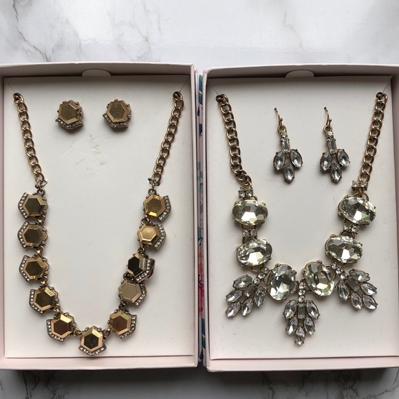Jewelry | Nwt 2 Bundle Necklace Sets | Poshmark